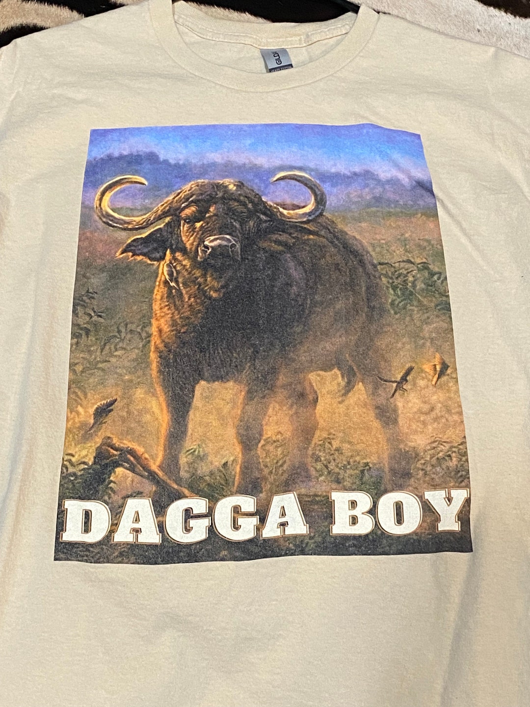 Cape Buffalo Dagga Boy African Safari T-shirt - Etsy
