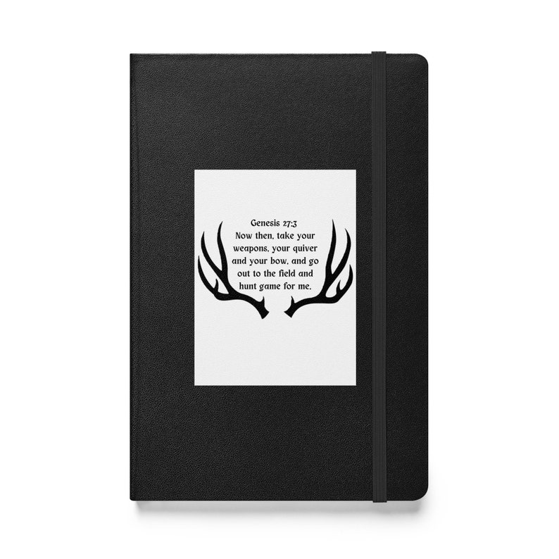 Bible Journal/notebook for Hunters, Genesis 27:3 Bible Verse - Etsy
