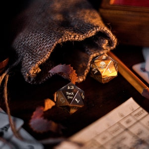 Custom D20 - Custom Dnd Dice Set, Custom Dice, Personalised Dnd Gifts ...