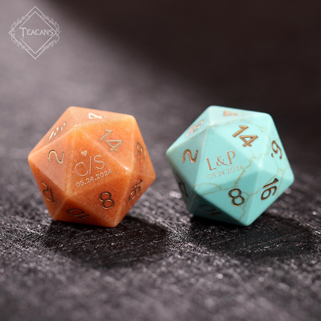 Custom Wedding Dice Set - Anniversary Gifts, You Are My Best Roll ...