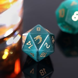 Custom D20 - Custom Dnd Dice Set, Custom Dice, Personalised Dnd Gifts ...