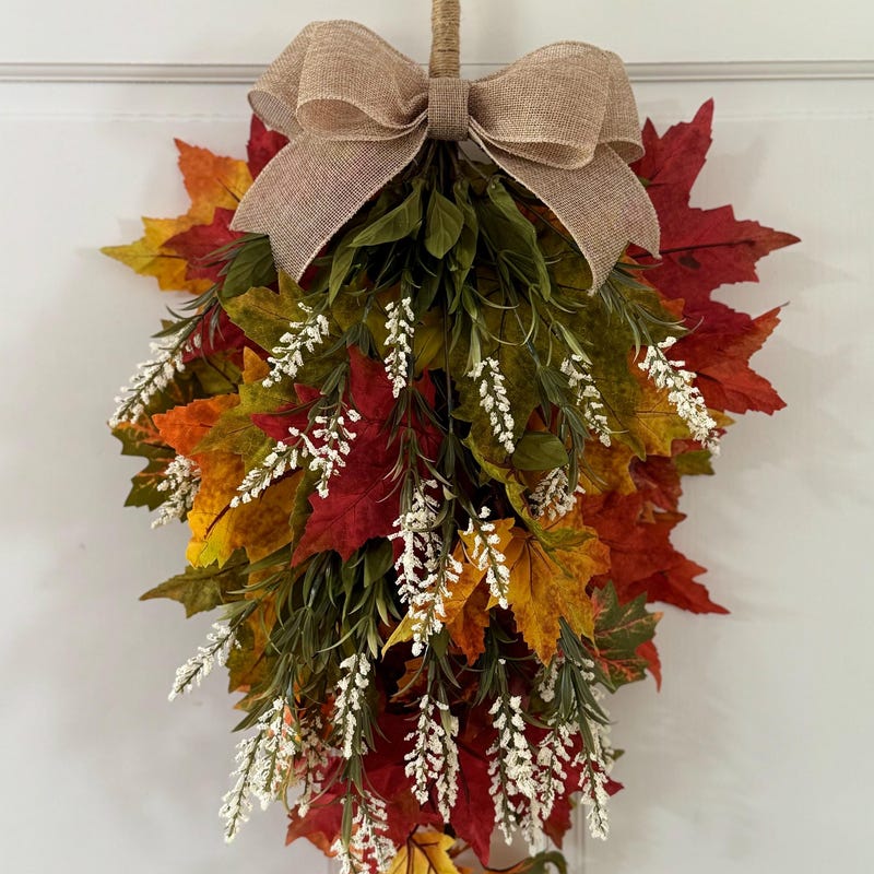 Fall Door Swag - Etsy
