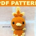 PATTERN - Pokemon Torchic Crochet Pattern - Etsy