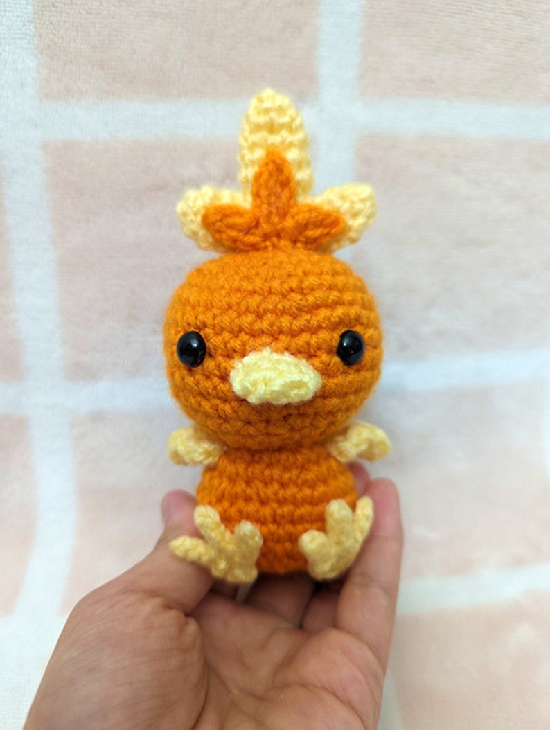 PATTERN - Pokemon Torchic Crochet Pattern - Etsy