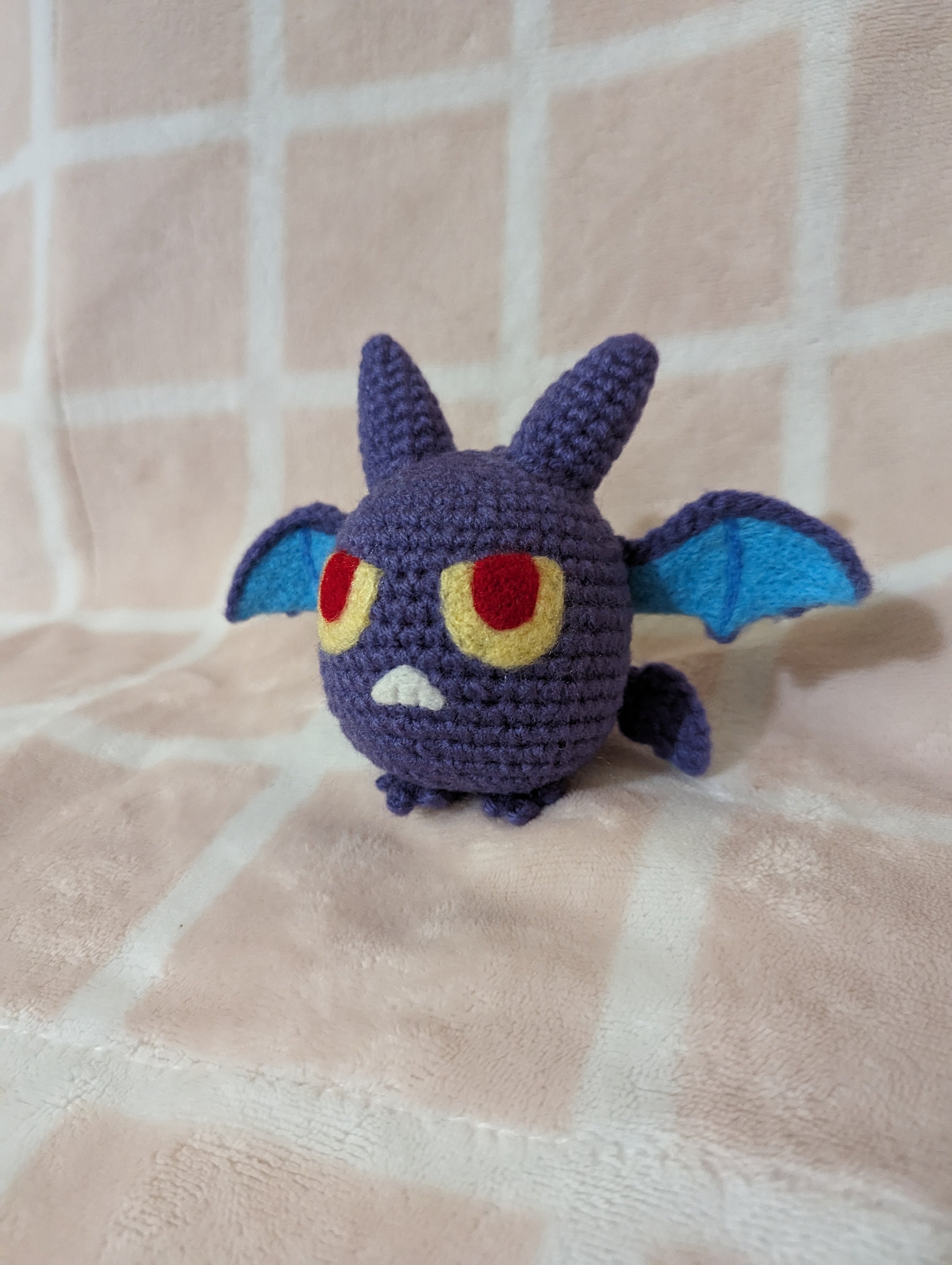 PATTERN - Pokemon Crobat Crochet Amigurumi - Etsy