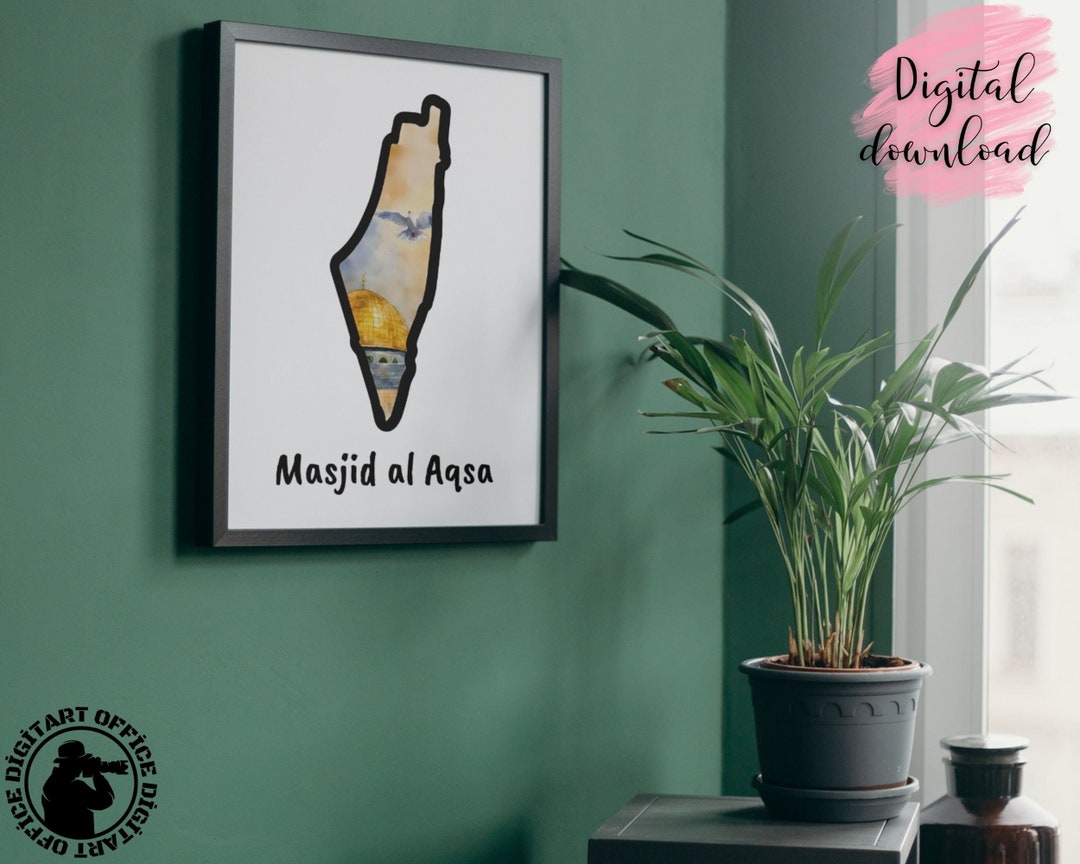 Masjid Al Aqsa, Al Aqsa Poster, Al Aqsa Svg - Etsy UK