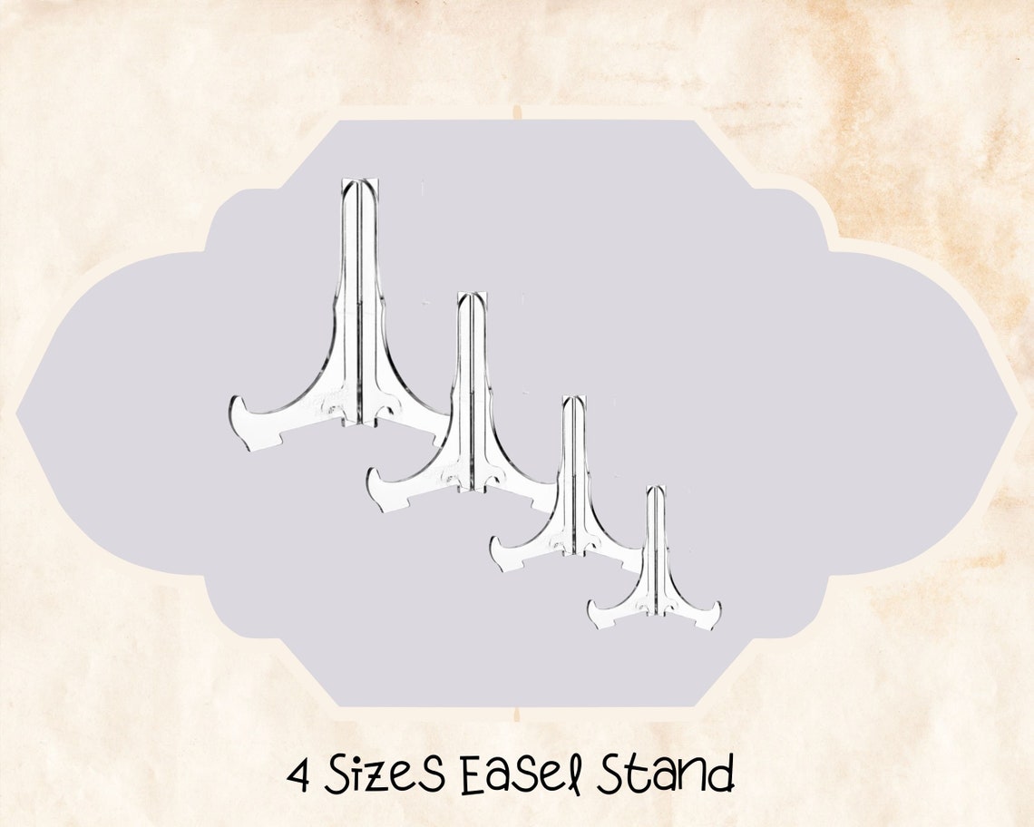 Easel Template, Diy Easel Template, Homemade Easel Template - Etsy