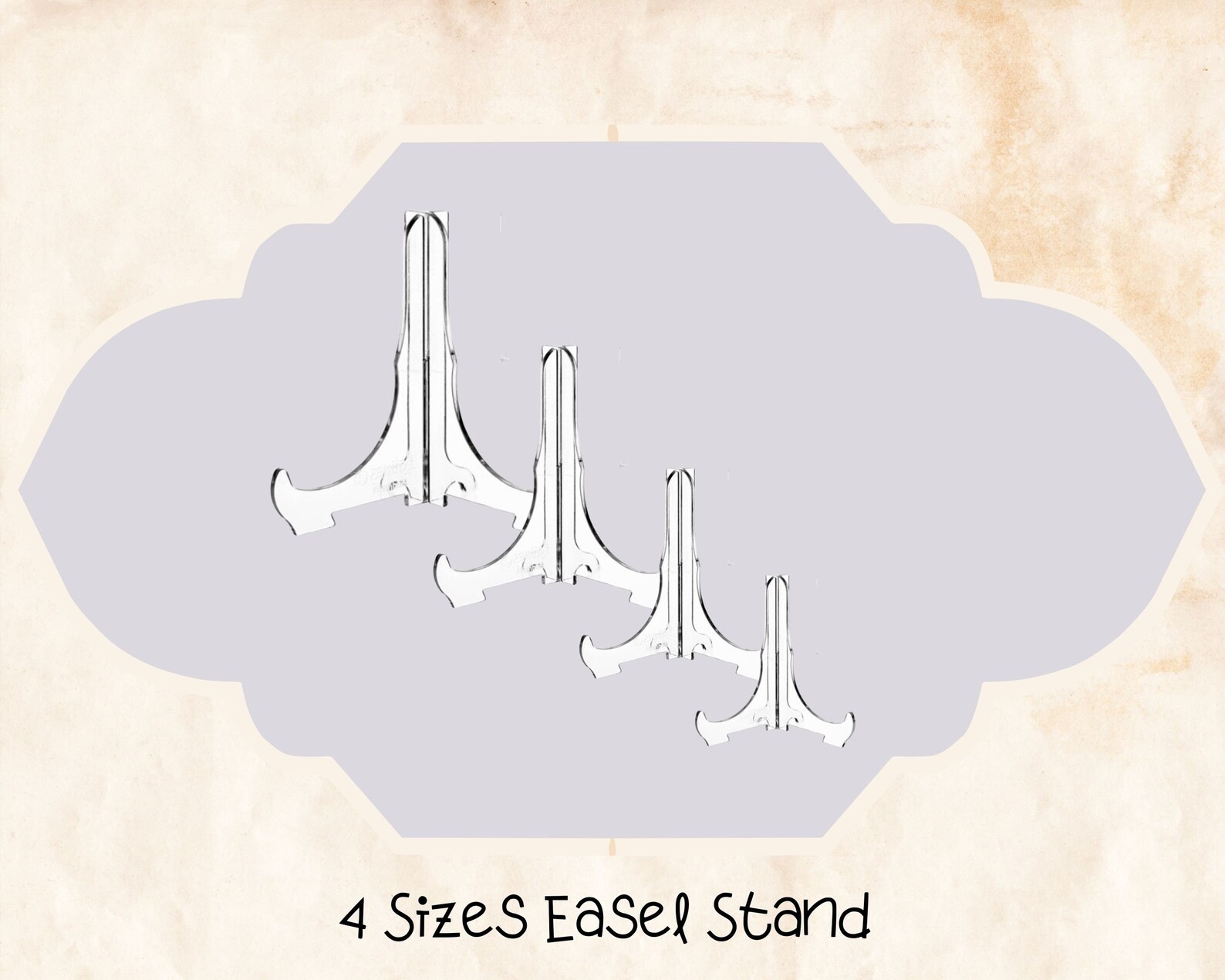 Easel Template, Diy Easel Template, Homemade Easel Template - Etsy