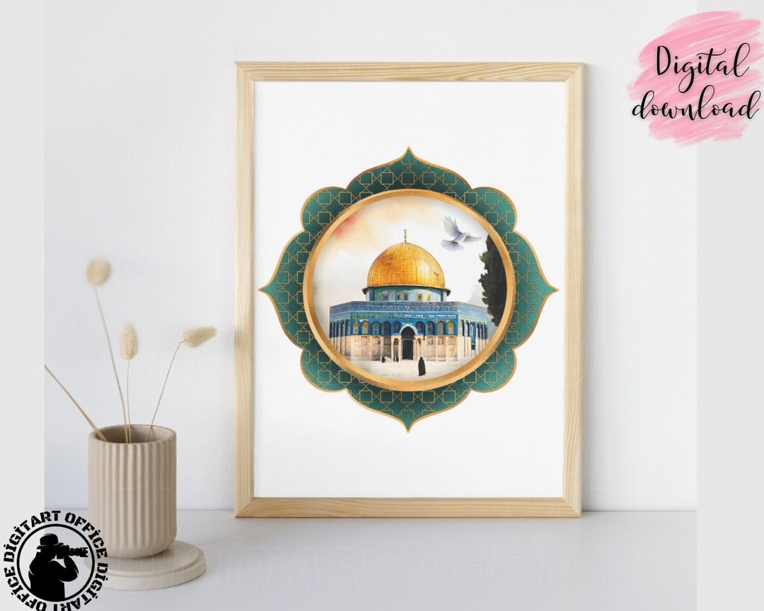 Masjid Al Aqsa, Printable Masjid Al Aqsa, - Etsy Australia