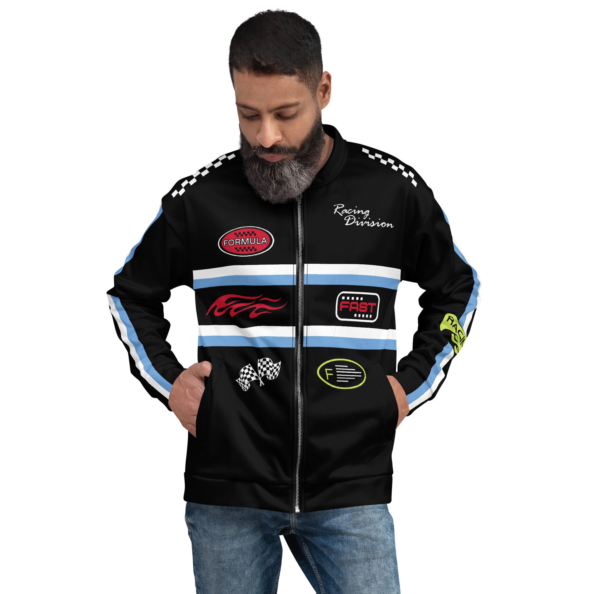 Formula Racing Bomber Jacket - Etsy