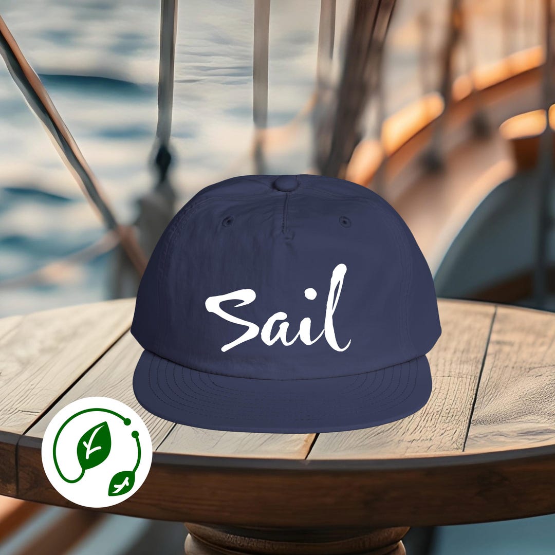 Sailing Surf Cap Beach Eco-friendly Hat for Sailors Nautical Sun ...