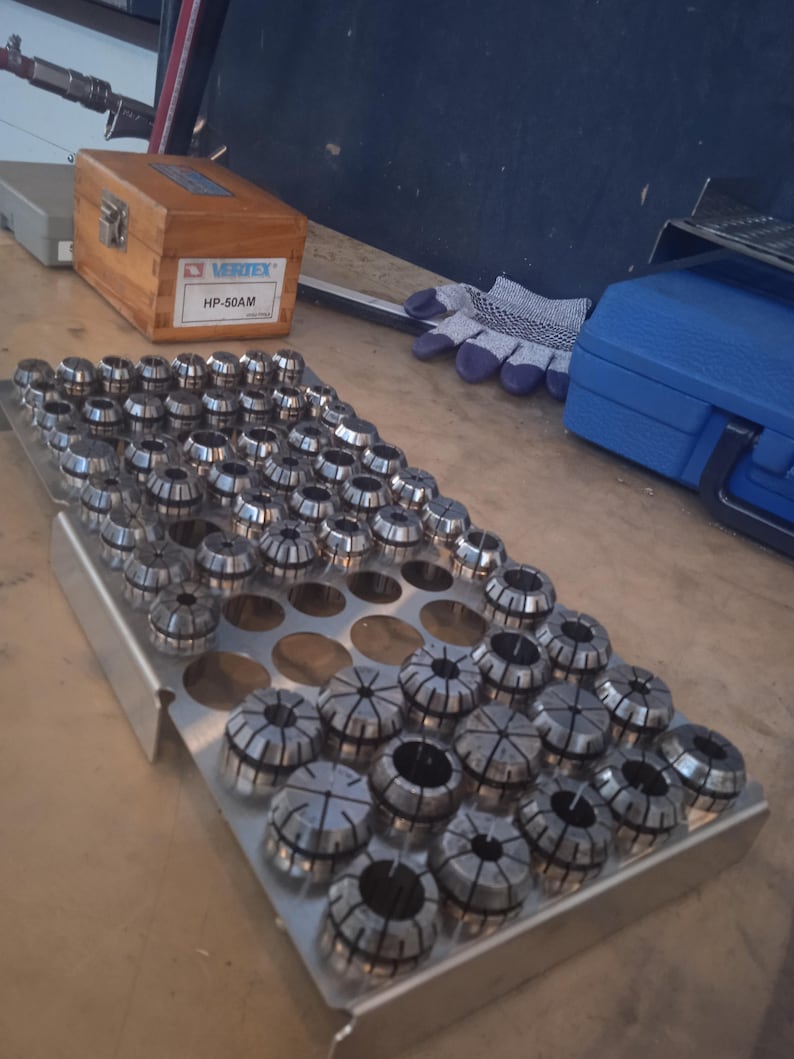 ER Collet Storage Rack DXF Cut File Laser, Plasma, Waterjet ER16 ER20 ...