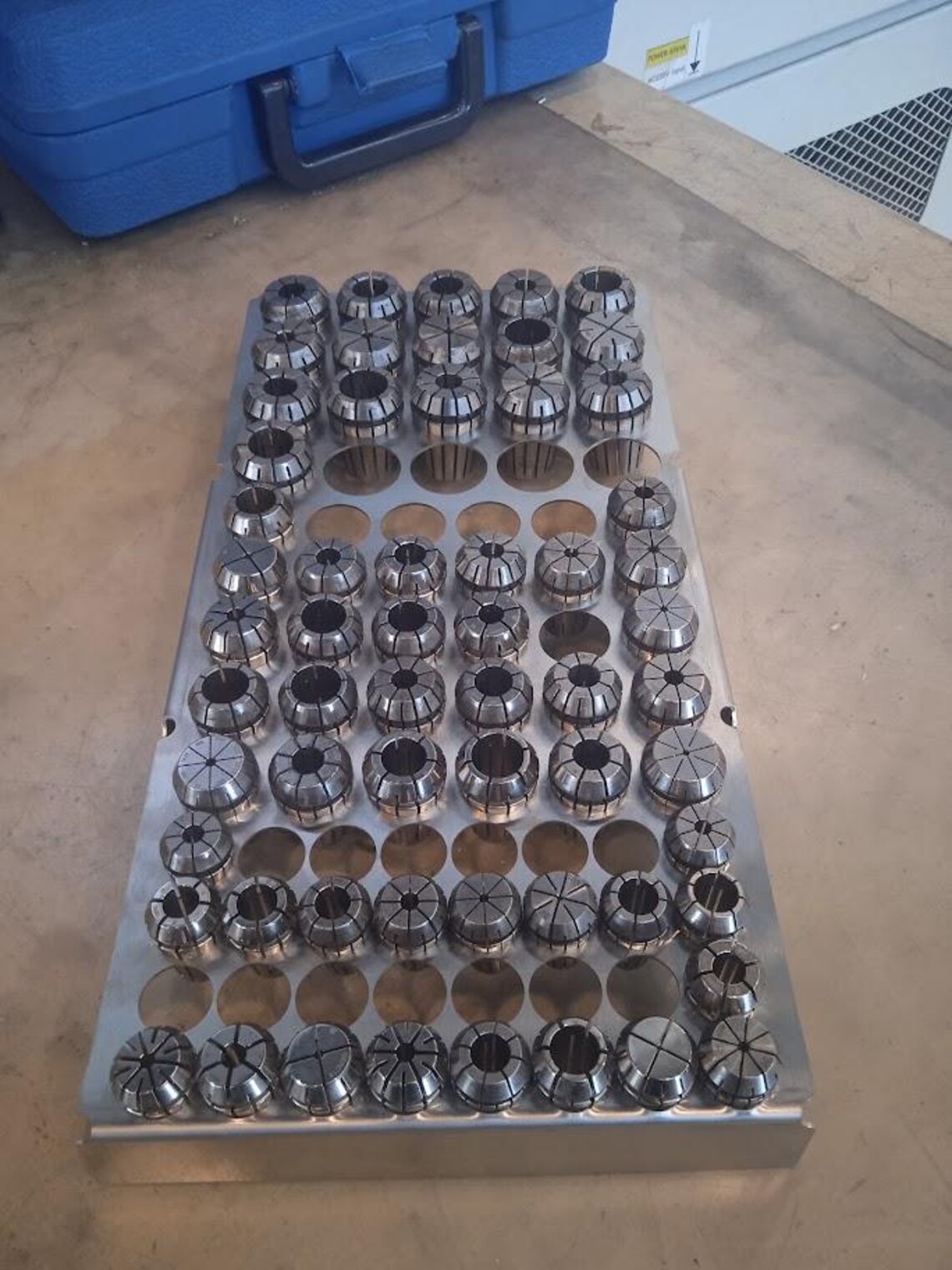 ER Collet Storage Rack DXF Cut File Laser, Plasma, Waterjet ER16 ER20 ...