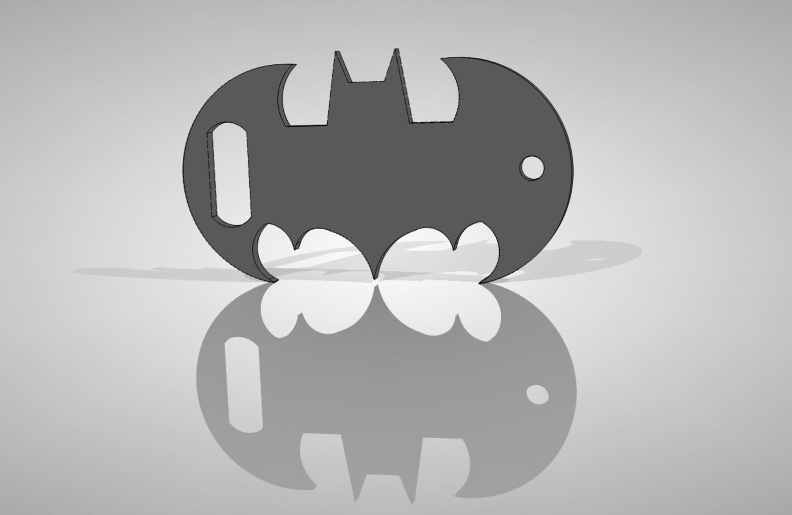 Bat Man Bottle Opener DXF Digital File Laser Cnc Plasma Waterjet Cutout ...