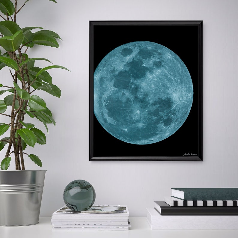 Super Blue Moon | "once A Decade" | - Etsy