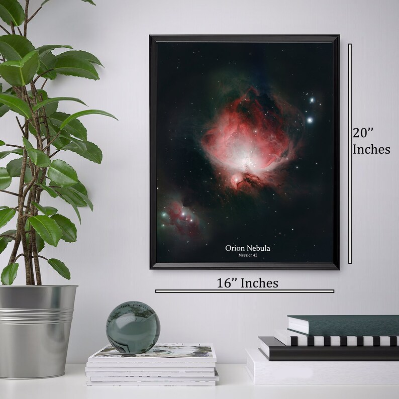 The Great Orion Nebula - Etsy