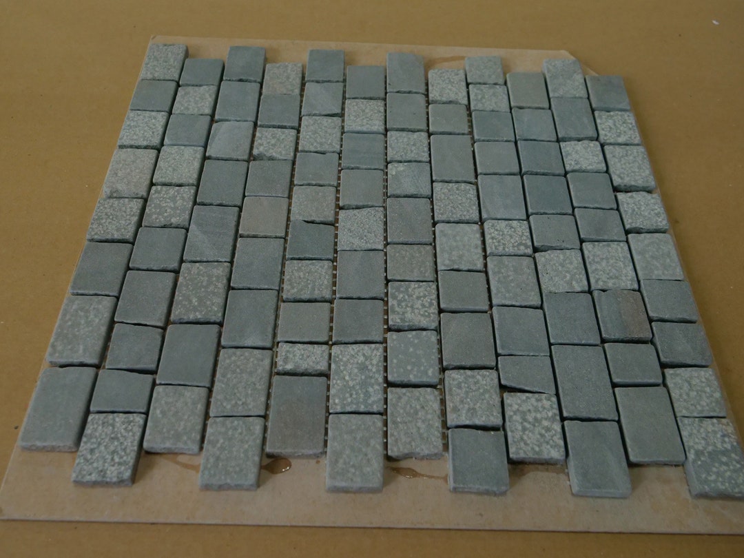 Grey Stone Mosaic Tiles - Price per Sq. Ft., Natural Stones Marble Tile ...