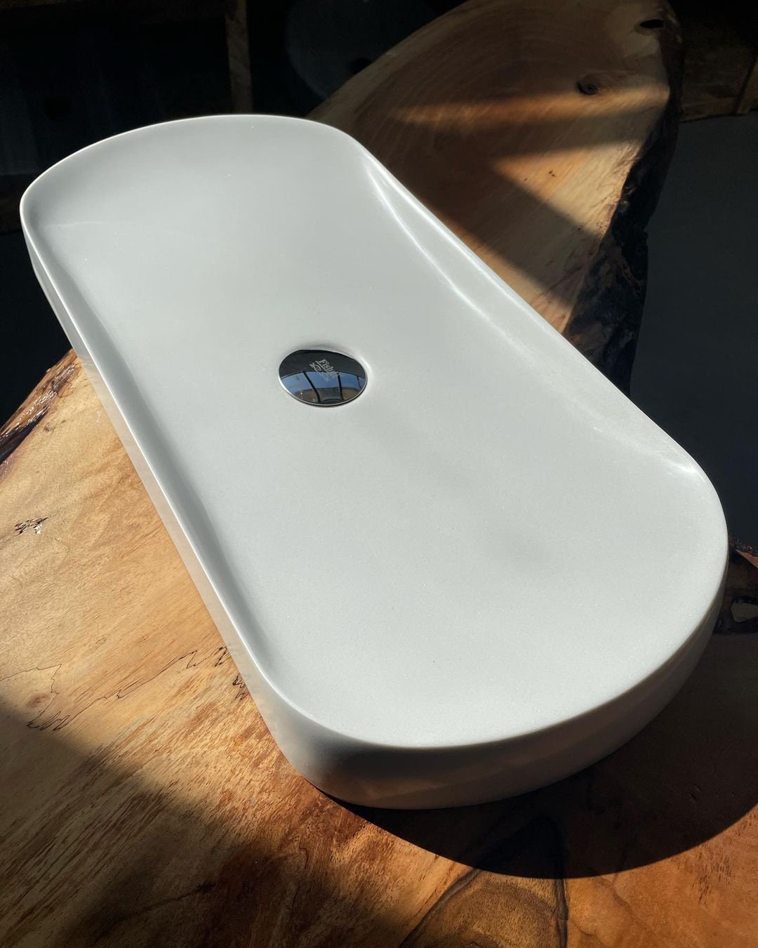 Rectangle Sink, White Marble Sink, Stone Vessel Sink, Bathroom Vessel ...