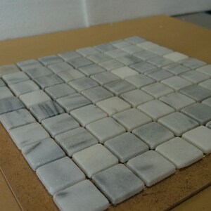 Square Stone Marble Tile Price per Sq. Ft., Natural Stones Mosaic Tiles ...