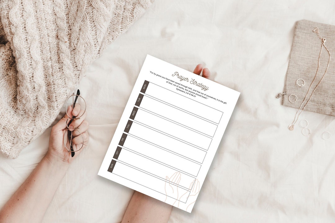 Prayer Journal PDF: A Comprehensive Guide to Strengthening Your Prayer ...