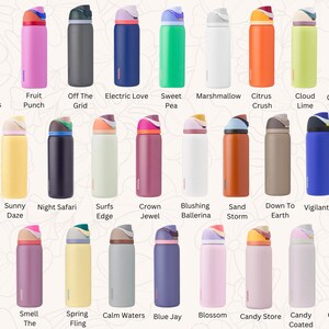 Cat OWALA 32oz Freesip Engraved Water Bottle, Cat Mom, Customized Cat ...