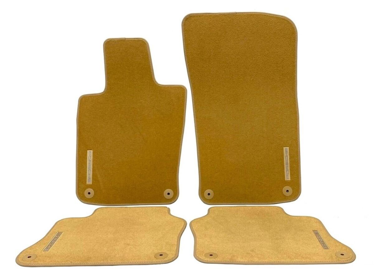 Porsche Panamera Original Foot Mats, Floor Mats Camel - Etsy