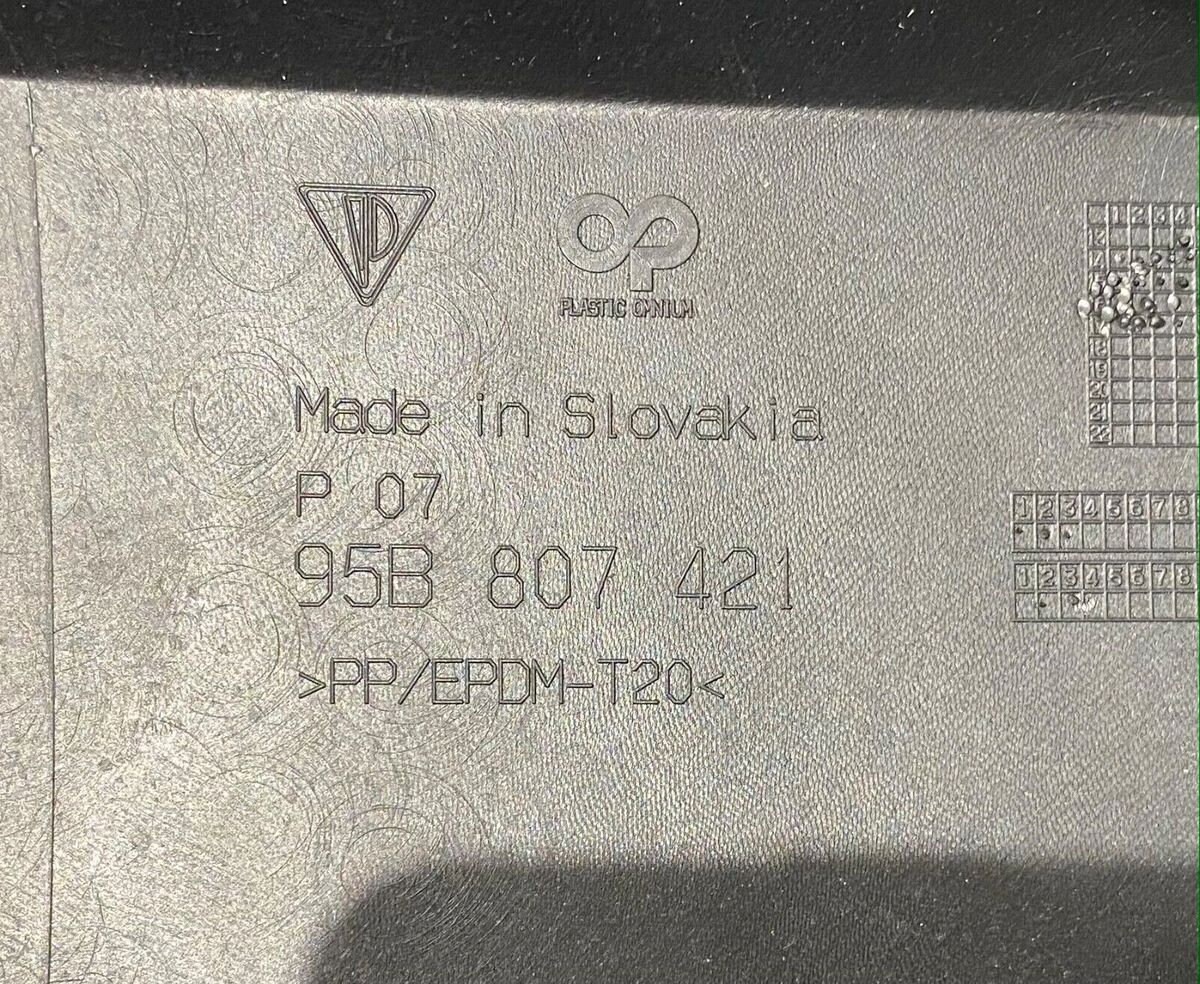 Porsche Macan Rear Bumper Rear Bumper 95B807421 - Etsy