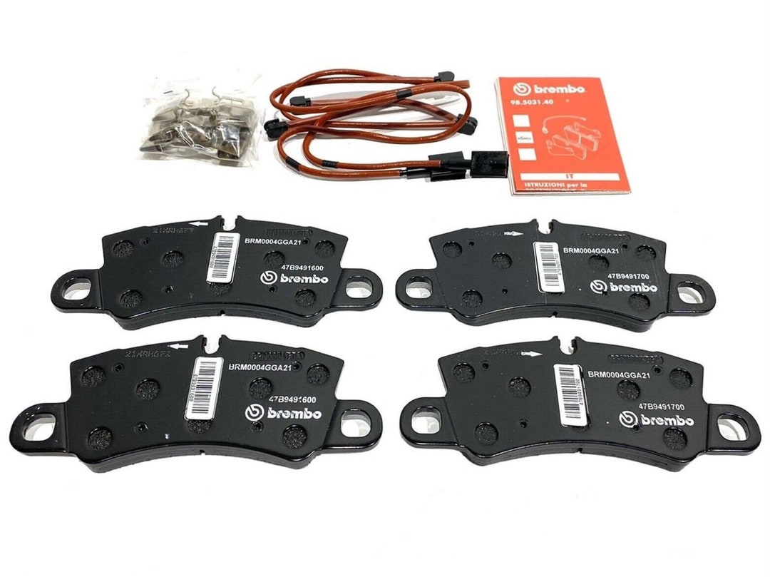 Ferrari 488 F12 812 F8 Rear Brake Pad, Kit of Rear Pad Set Pads ...