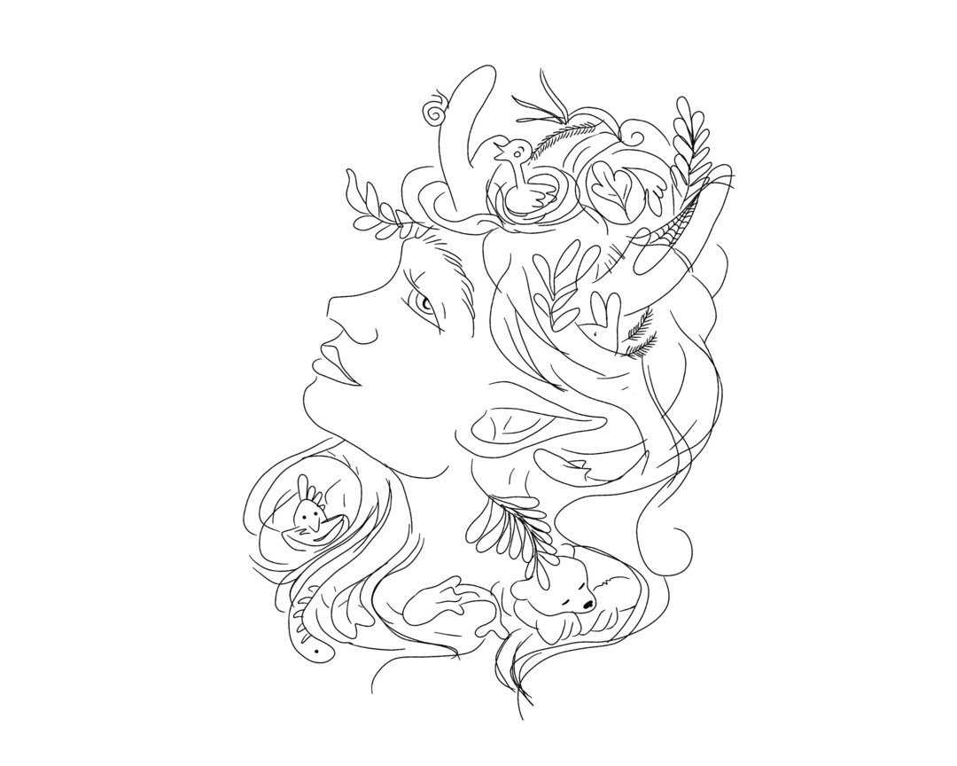 Forest Fae PDF Hand Embroidery Pattern - Etsy