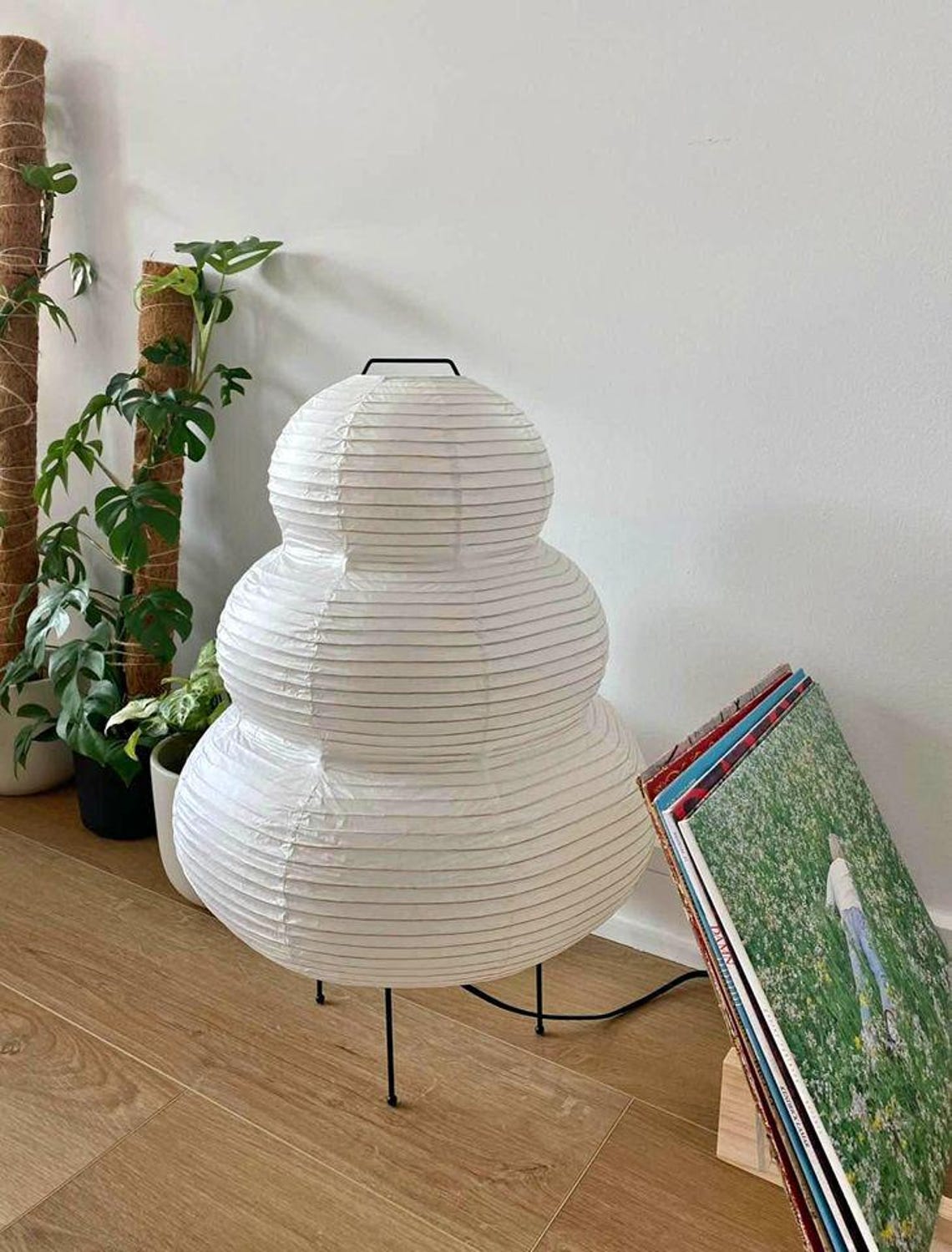 Japanese Rice Paper Lamp - Standing Lamp - Etsy
