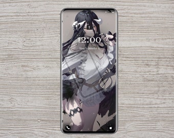 Anime Overlord-albedo Live Lockscreen Wallpaper Digital Download - Will ...