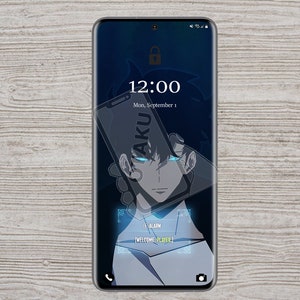 Solo Leveling Anime Lockscreen Wallpaper Digital Download - Will Fit ...