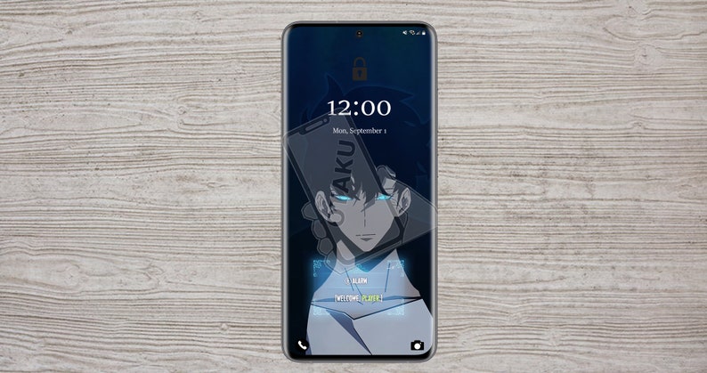 Solo Leveling Anime Lockscreen Wallpaper Digital Download - Will Fit ...