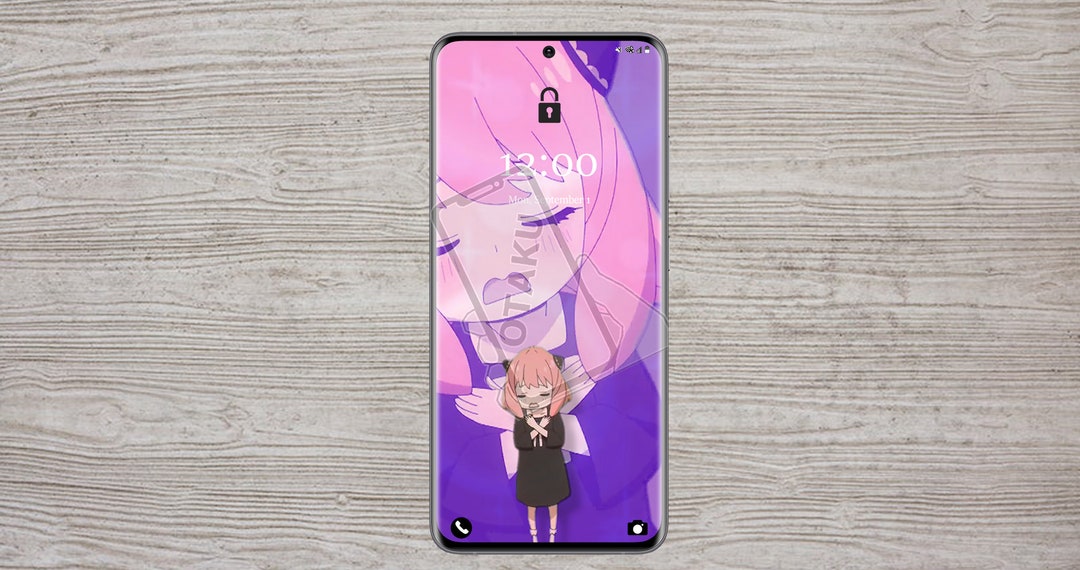 Animated Anya Spyxfamily Lockscreen Wallpaper Digital Download - 1440 X ...