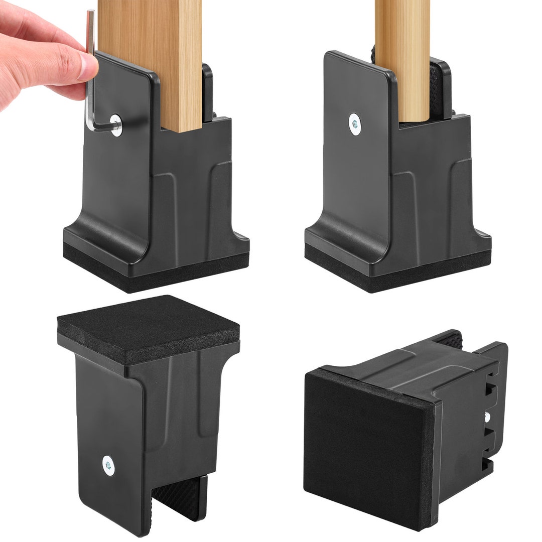 Adjustable Heavy Duty Furniture Risers Bed Chair Sofa Desk Couch Table ...