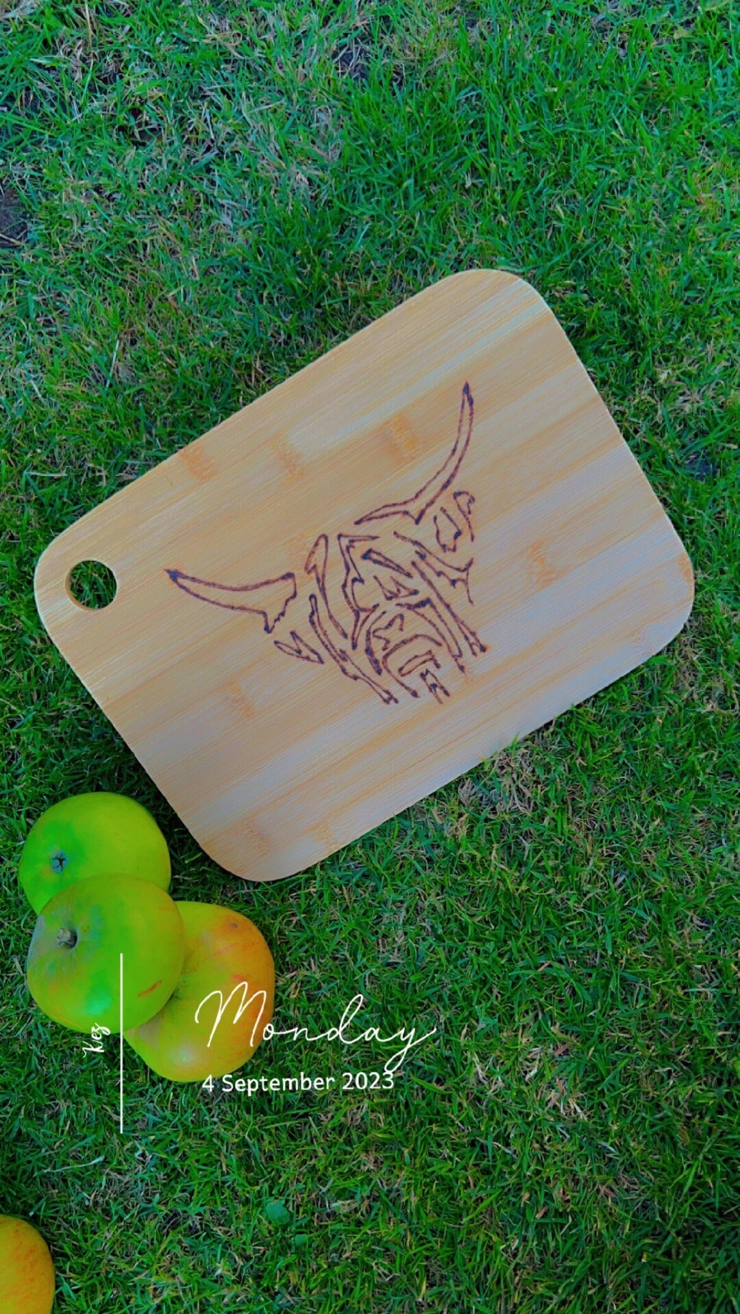 Highland Cow Bamboo Chopping Board - Etsy