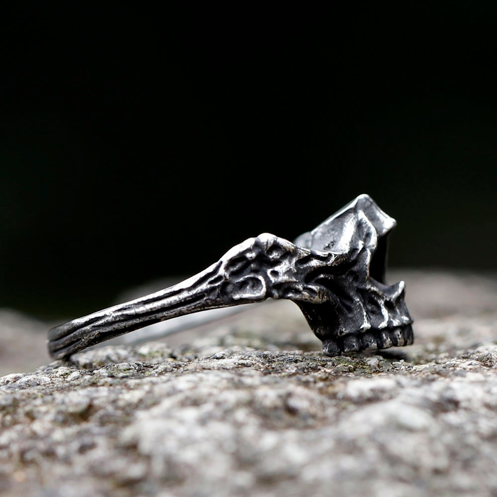 Barbarian Man Ring,bones Ring for Women, Handmade Gothic Jewelry for ...