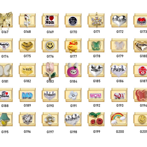 Nomination Charms - Etsy Australia