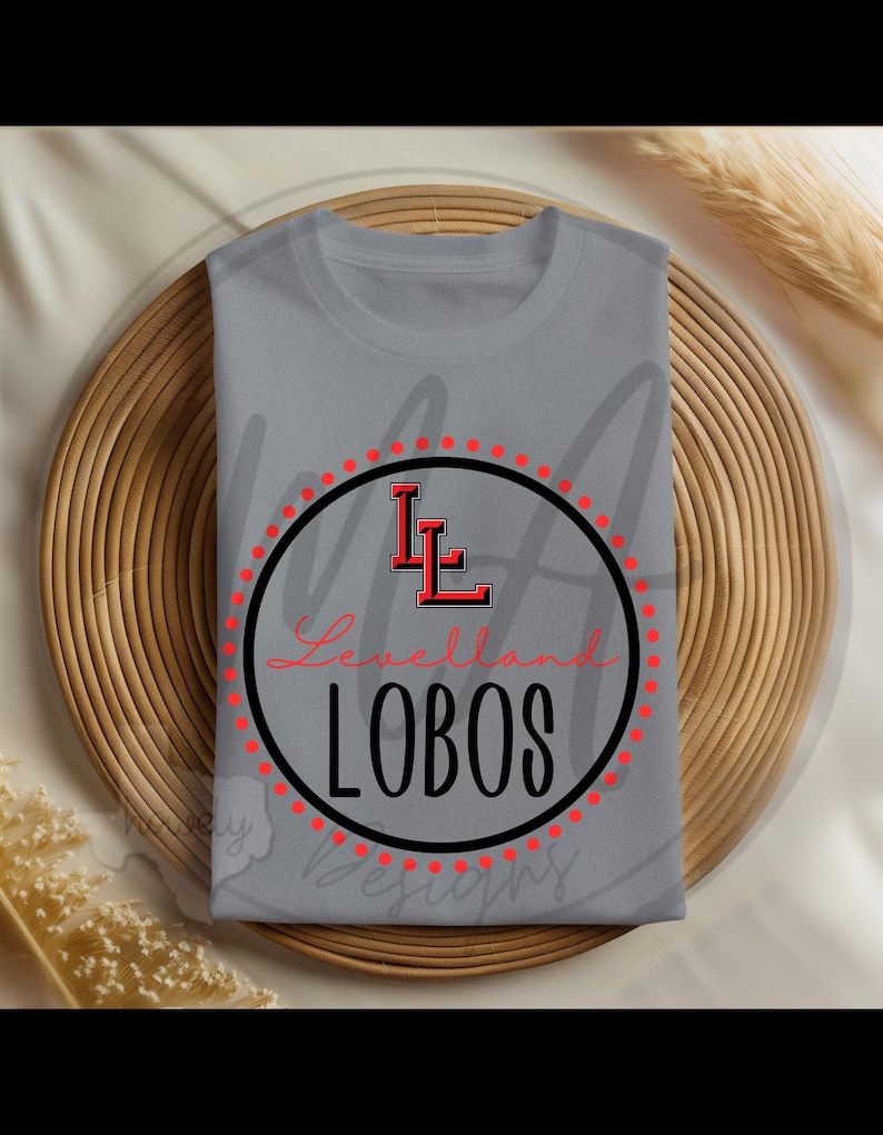 Levelland Lobos, PNG - Etsy