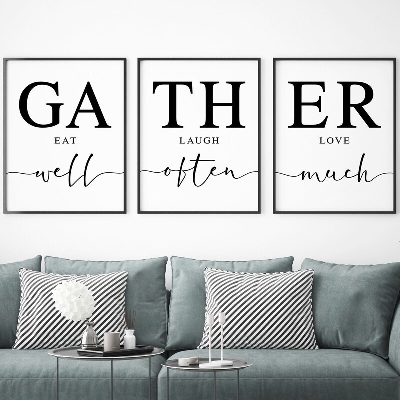 Gather Eat Laugh - Etsy