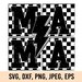 Checkered Mama Svg, Mama Checkered Svg, Retro Mama Svg, Funny Mom Png ...