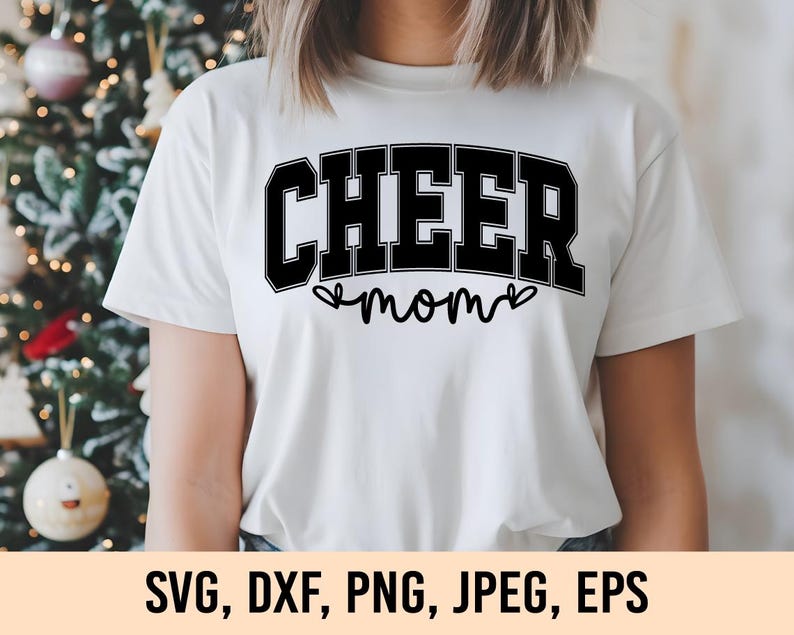 Cheer Mom SVG, Cheerleader Design (digital Files) - Etsy