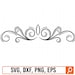 Swirl Svg, Swirl Dxf, Flourish Svg, Stroke Svg, Ornaments Svg ...