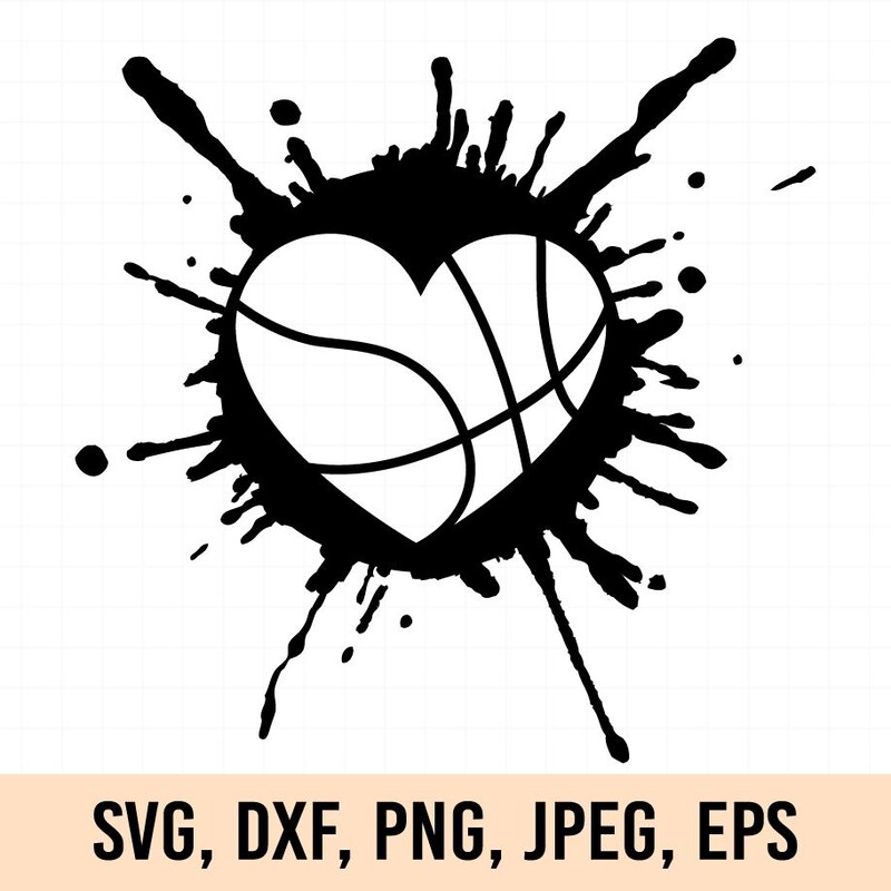 Split Basketball Svg - Etsy