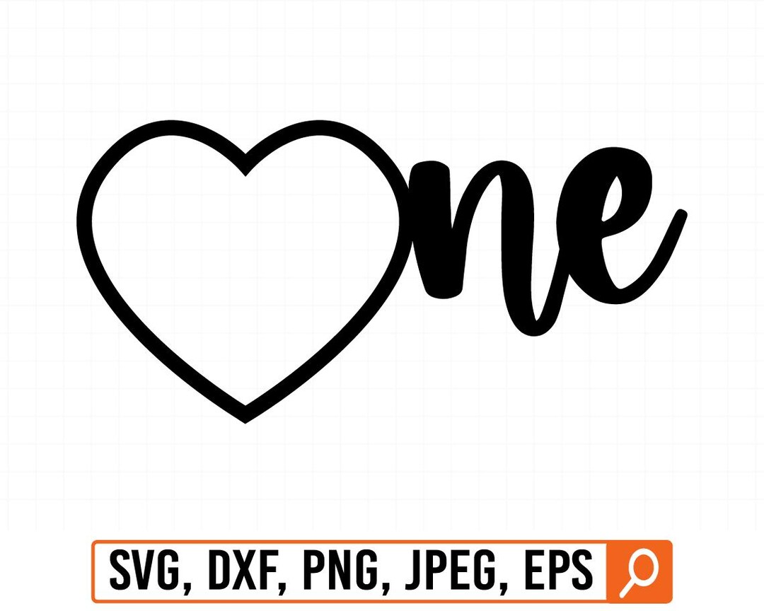 Heart 1 Svg, Heart One Svg, One Heart Svg, Valentine Kids Svg, Winter ...