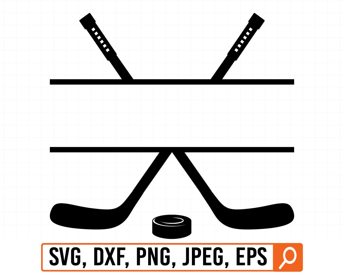 Crossed Hockey Sticks Svg, Monogram Hockey Svg, Hockey Monogram Svg ...