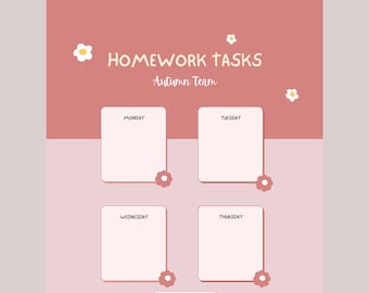 Autumn Fall Weekly Planner Insert digital Download Pumpkin Theme ...