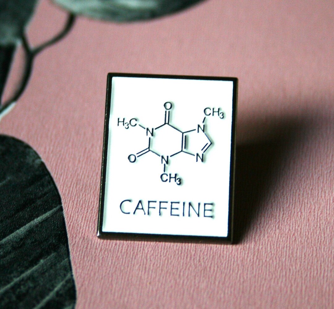 Caffeine Chemical Formula C8H10N4O2 Periodic Table Elements Pin. Coffee ...