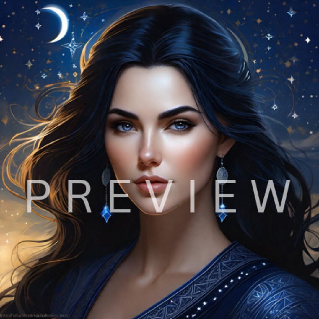 Nott, Goddess of Night - Etsy