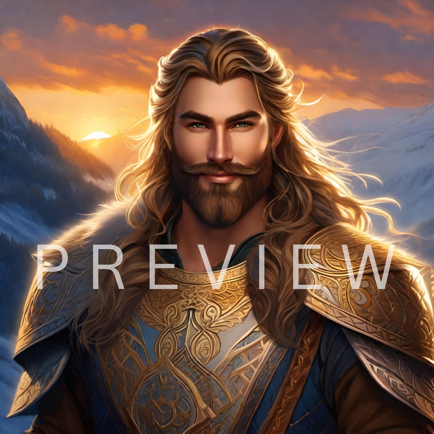 Dellingr, God of the Dawn - Etsy